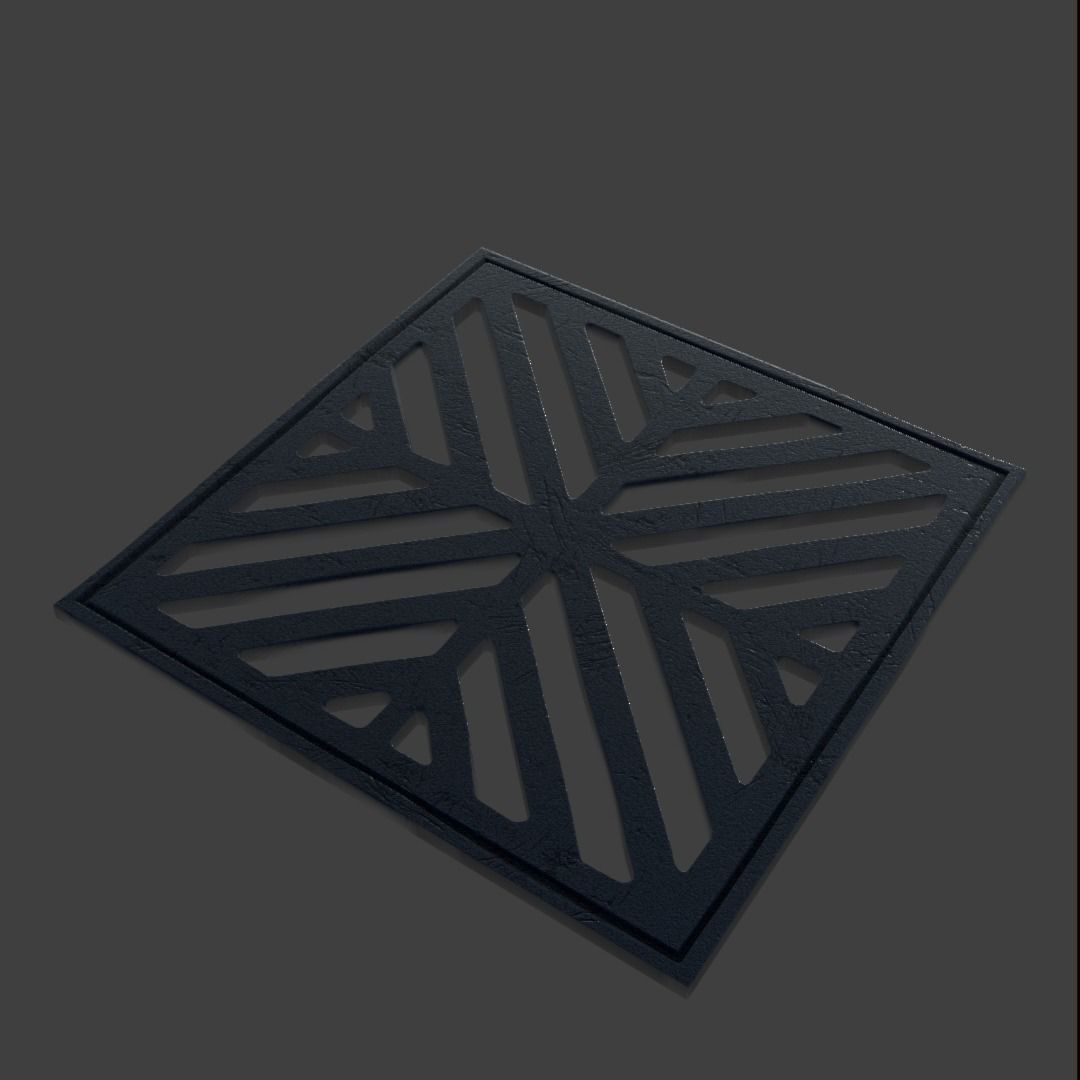 Texture Manhole-Sewer-Drain Covers 15 PBR Texture Set VR / AR / low ...
