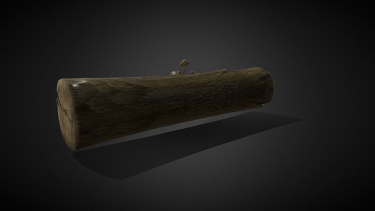 3D model Wood Log VR / AR / low-poly | CGTrader