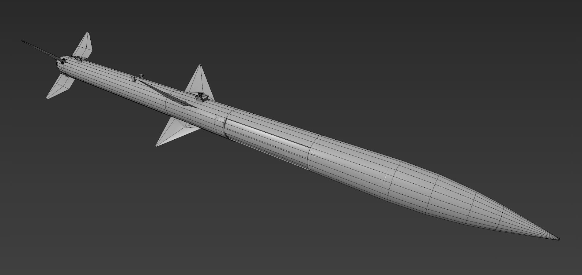 3D model AIM 120 VR / AR / low-poly | CGTrader