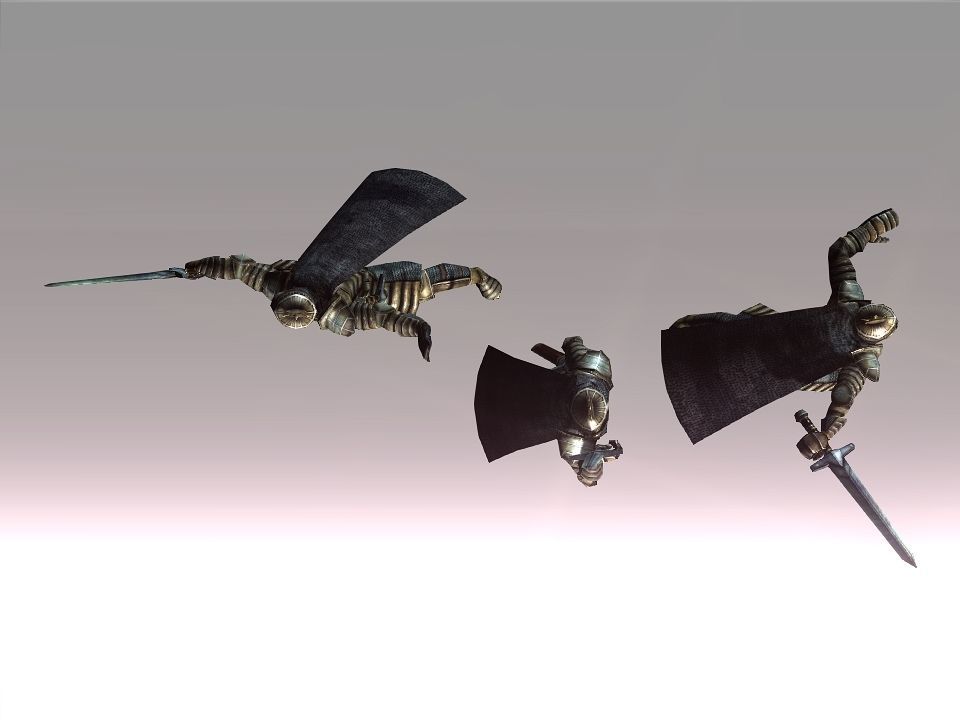 Sword combos for Iclone 3D model animated | CGTrader