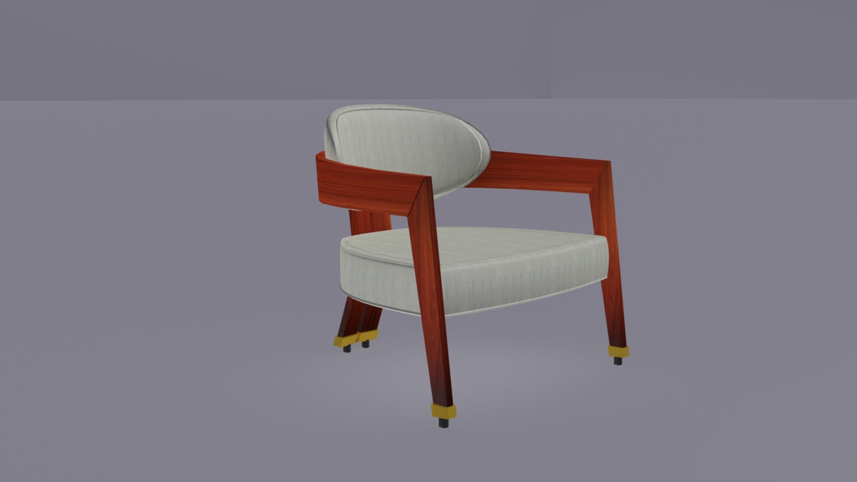 3D model Frances Launch Chair VR / AR / low-poly | CGTrader