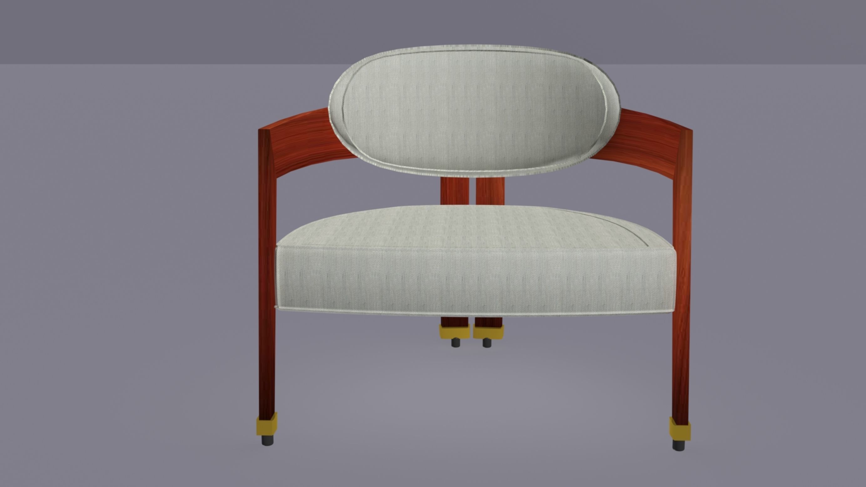 3D model Frances Launch Chair VR / AR / low-poly | CGTrader