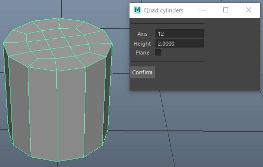 Quad Cap Cylinders 3D model | CGTrader