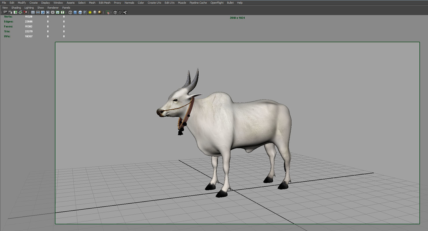 bull 3d model 3D model | CGTrader