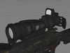 USMC M27 Infantry Automatic Rifle with 3 tactical attachments 3D model ...