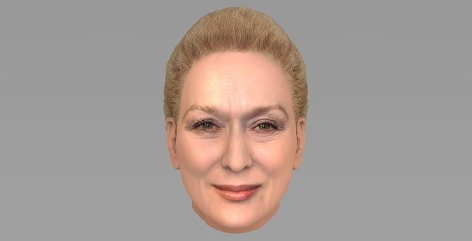 Meryl Streep 3D model | CGTrader