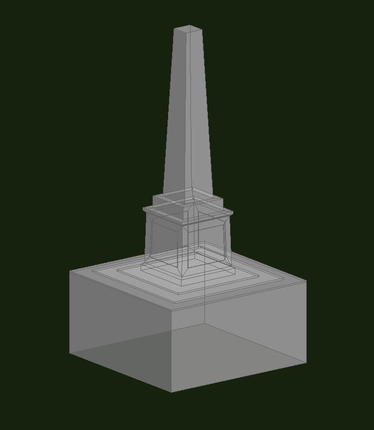 Knockagh Monument free VR / AR / low-poly 3D model | CGTrader