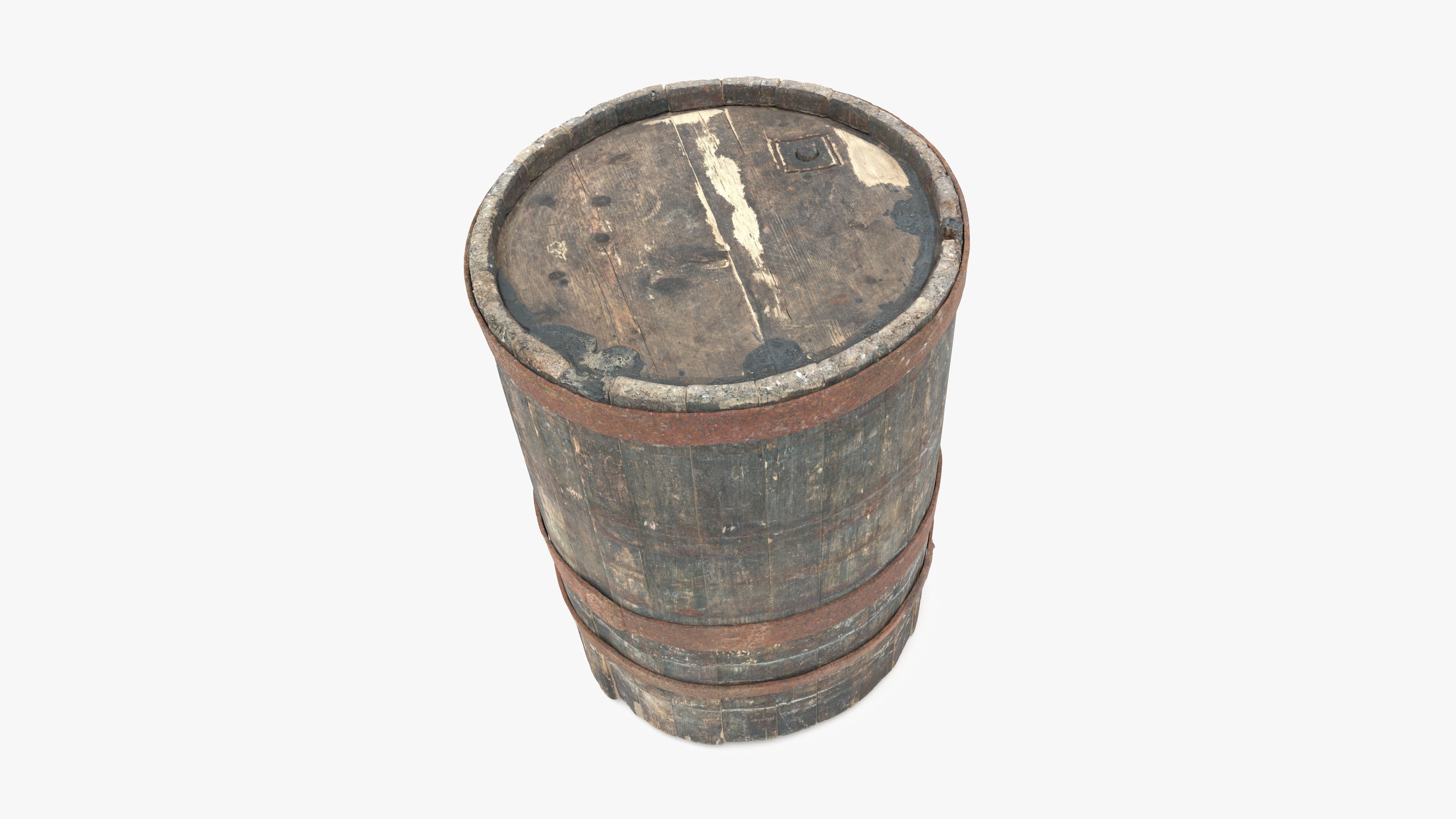 3D model Modular Vat Barrel VR / AR / low-poly | CGTrader