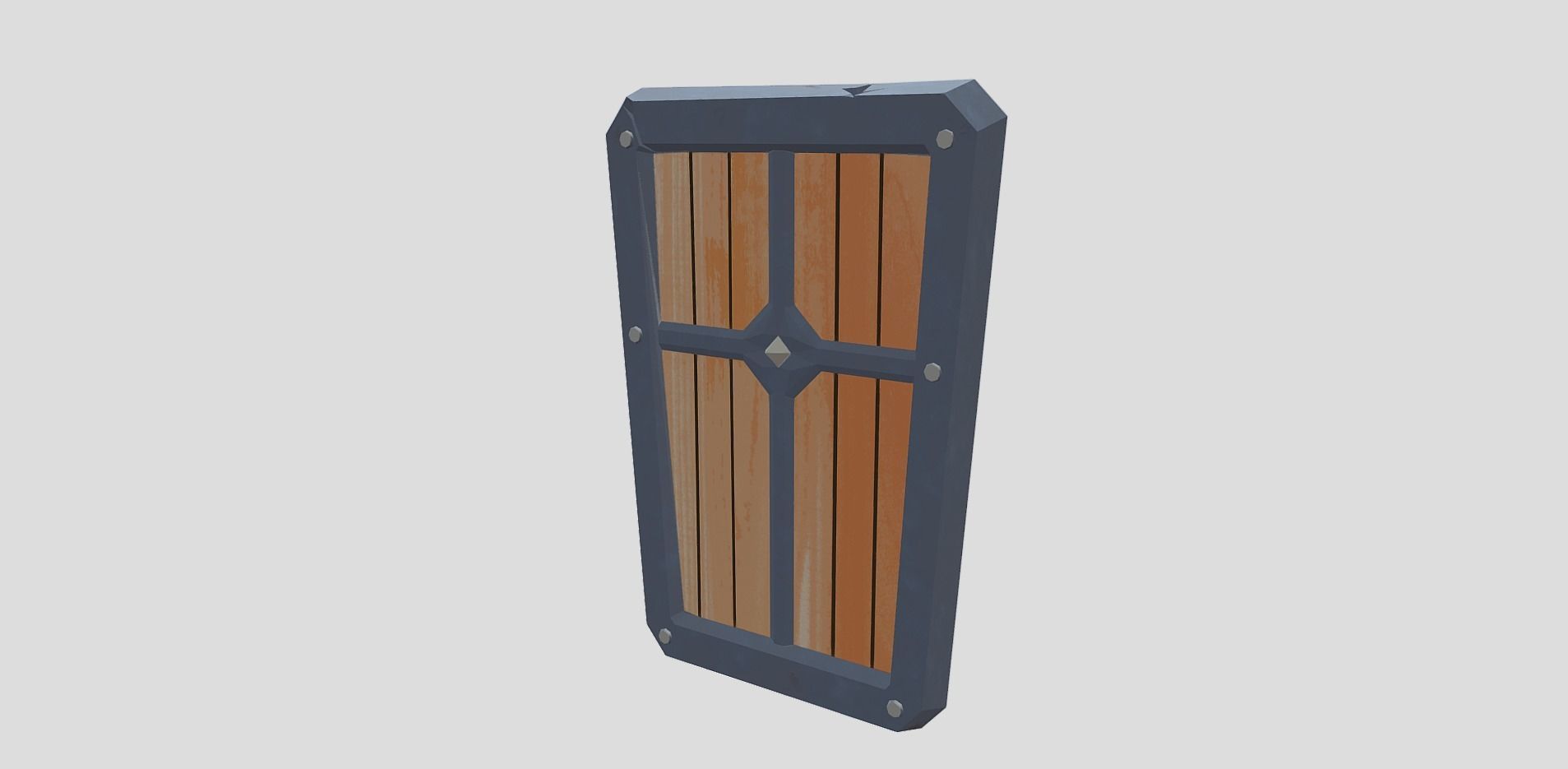 3D model Cartoon shield VR / AR / low-poly | CGTrader