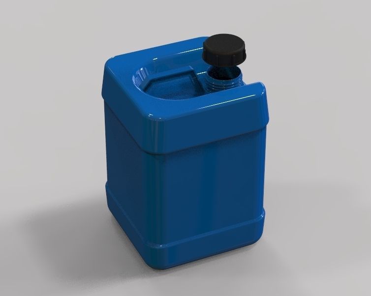 Plastic Gallon 50 Liter 3D model 3D printable | CGTrader
