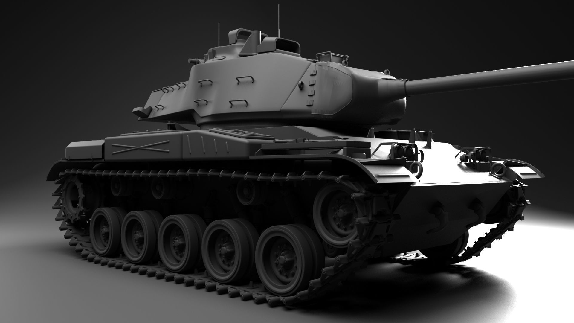 m41 walker bulldog 3D model | CGTrader