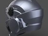 CAD-friendly models kit Helmet H1V1 and male head M1P1D0V1head 3D model ...