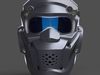 CAD-friendly models kit Helmet H1V1 and male head M1P1D0V1head 3D model ...