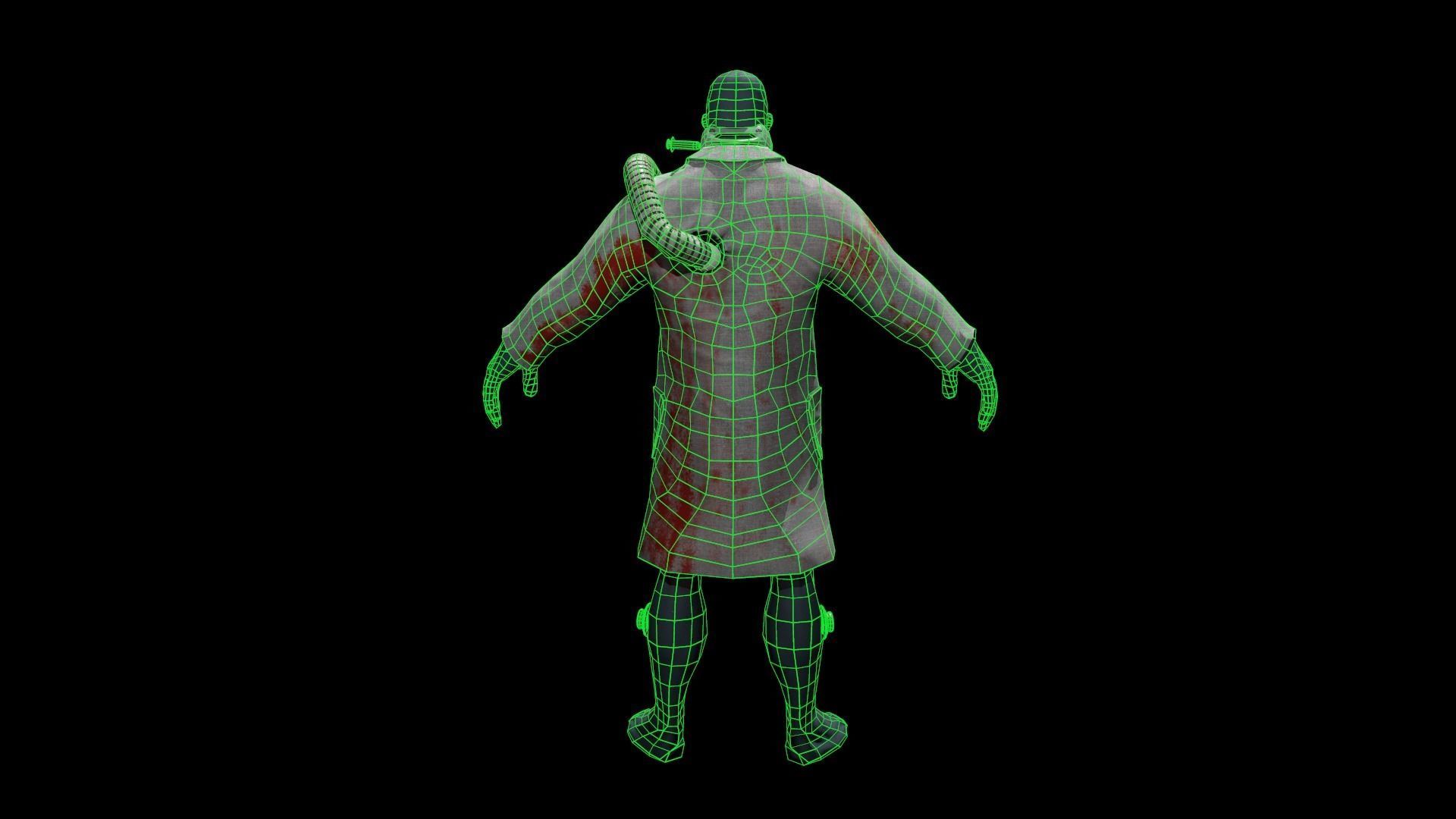 3D model Zombie low-poly 3D model VR / AR / low-poly | CGTrader