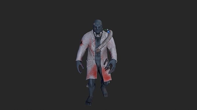 3D model Zombie low-poly 3D model VR / AR / low-poly | CGTrader