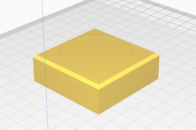 Statue Base 60x60 3D model 3D printable | CGTrader