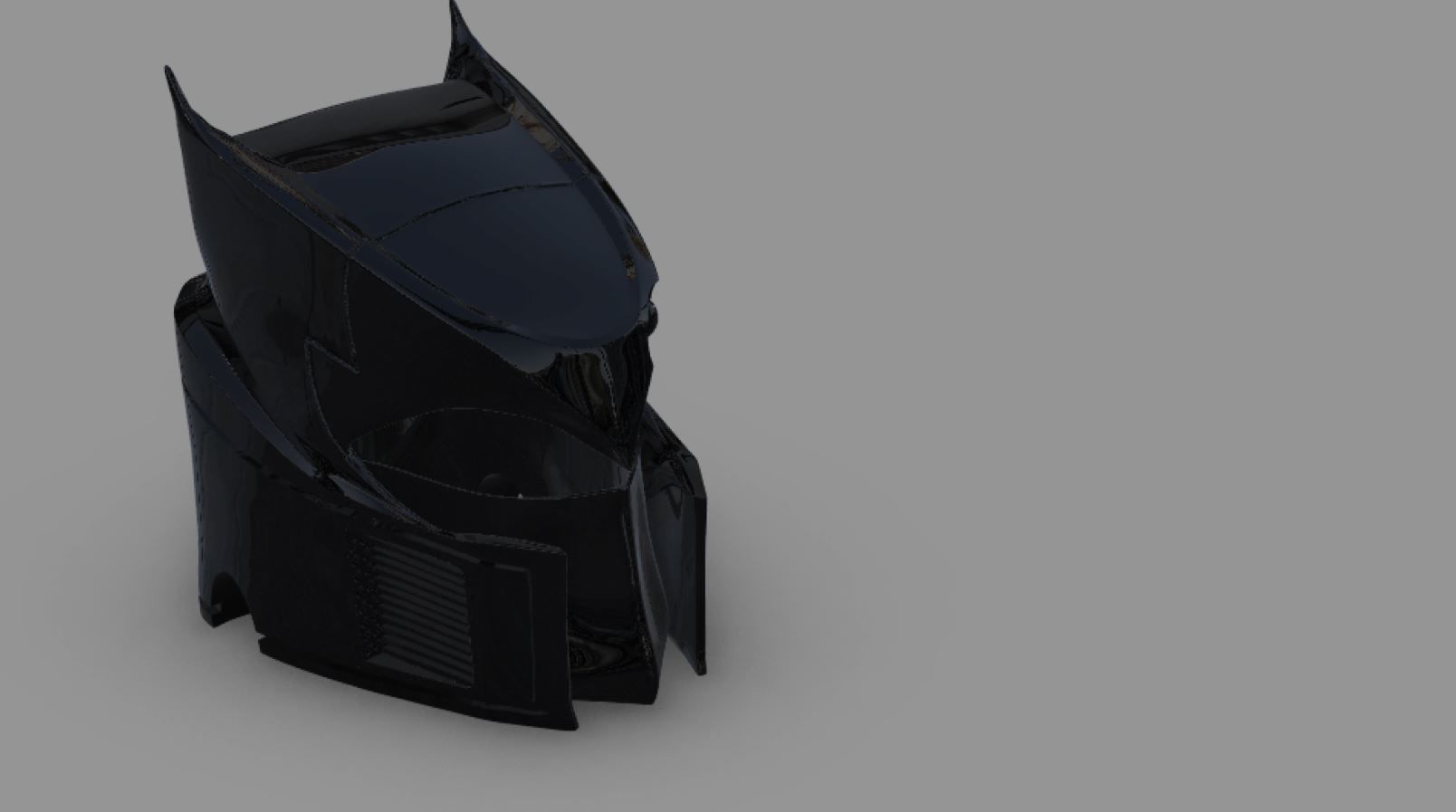Batman Knightfall Helmet 3D Print Model 3D model 3D printable | CGTrader