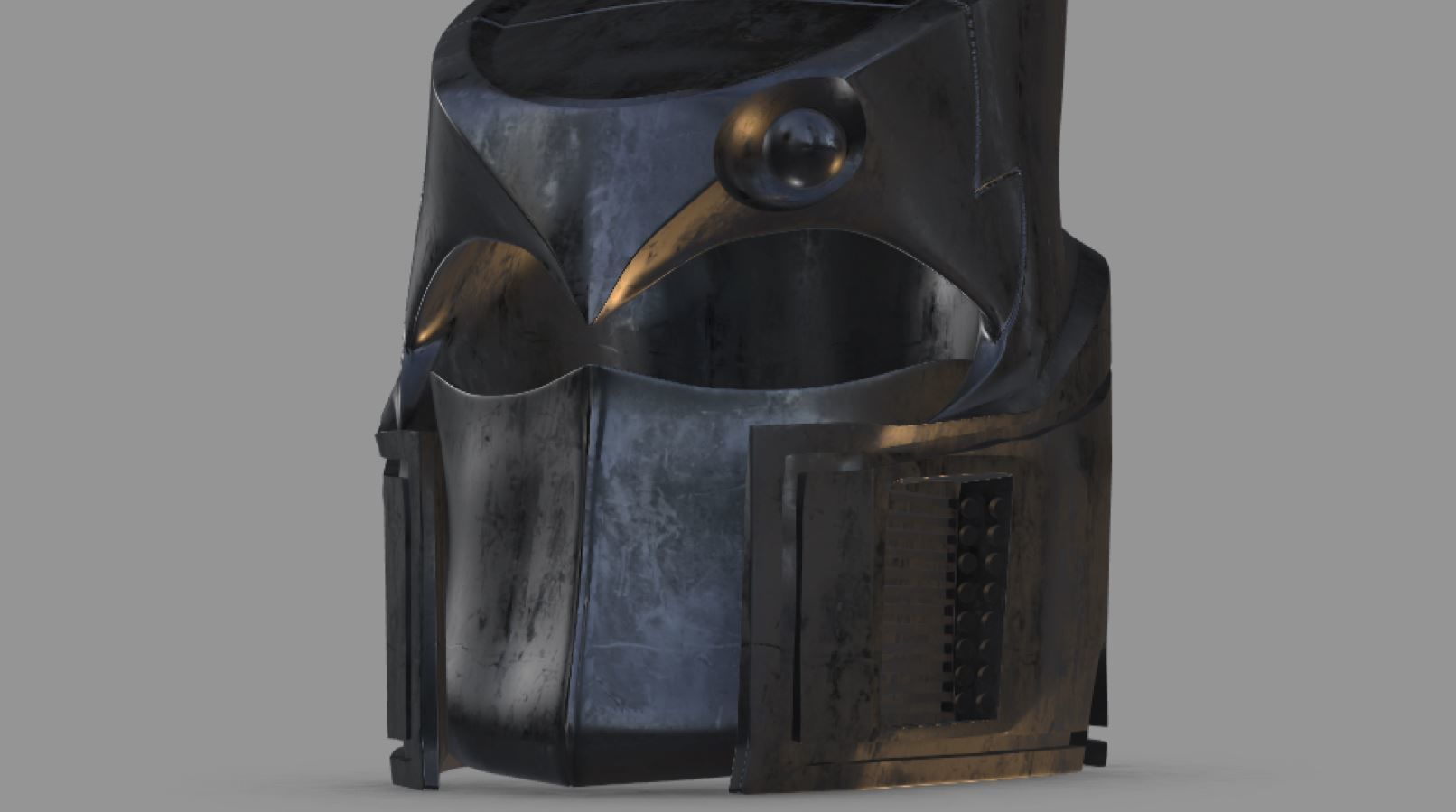 Batman Knightfall Helmet 3D Print Model 3D model 3D printable | CGTrader