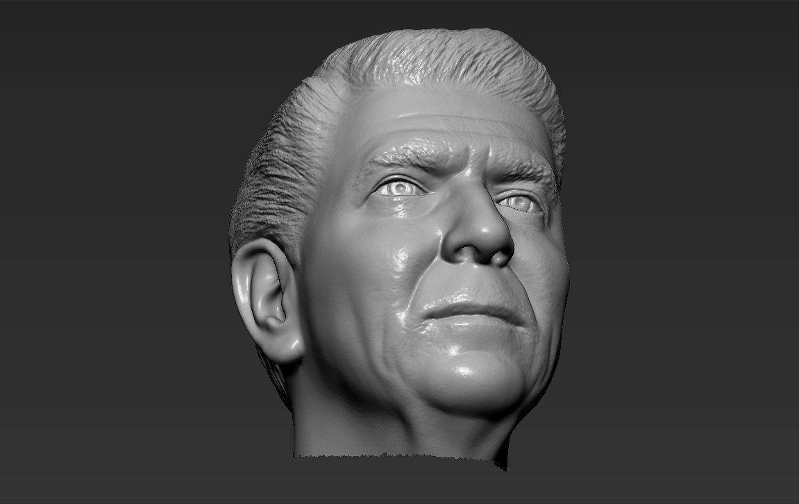Ronald Reagan 3D model | CGTrader