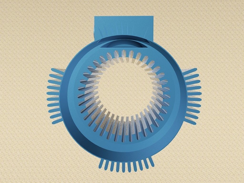 STATOR CORE 3D model 3D printable | CGTrader