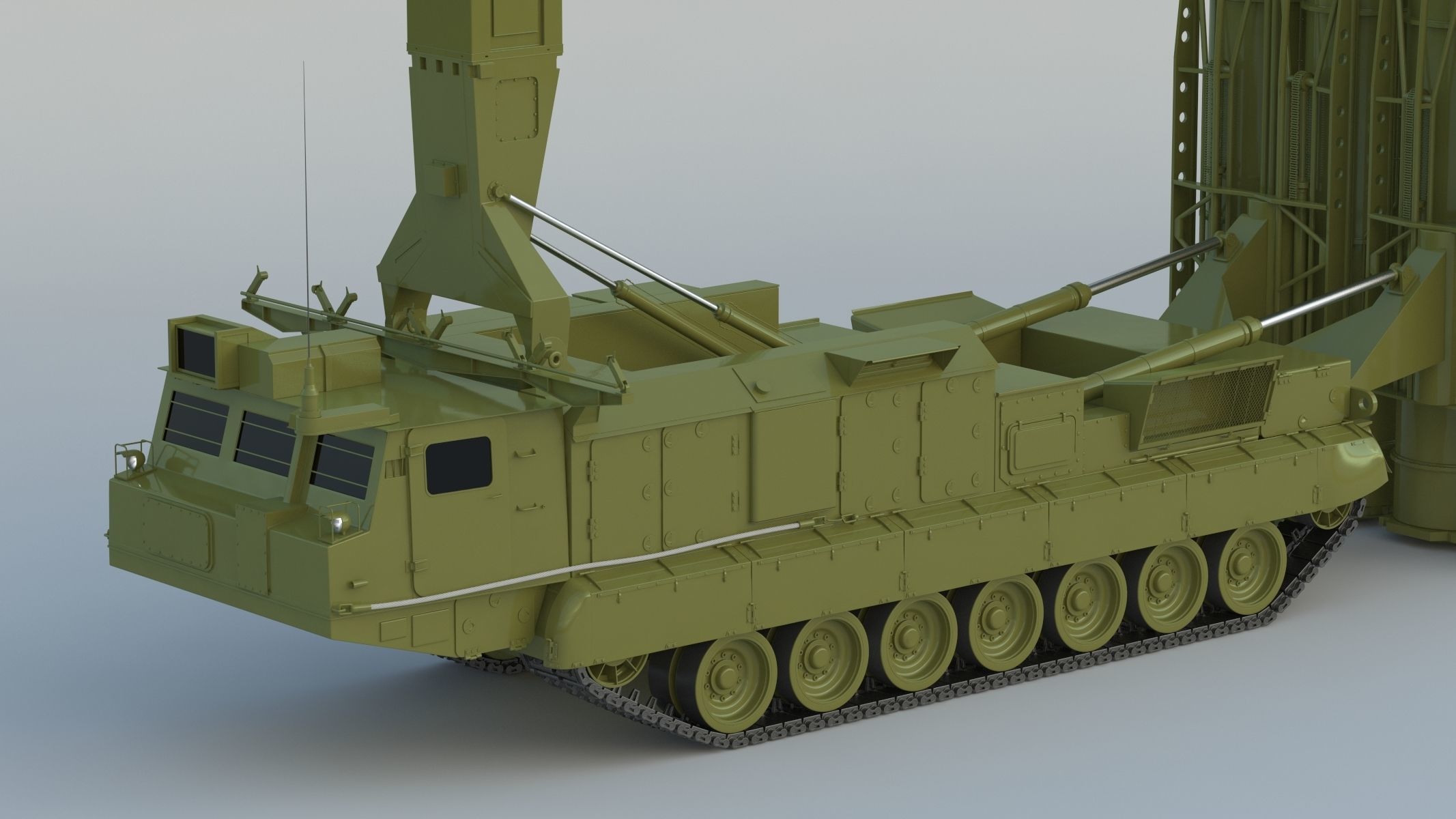 S-300VM Missile System SA-23 Gladiator Giant 3D model | CGTrader