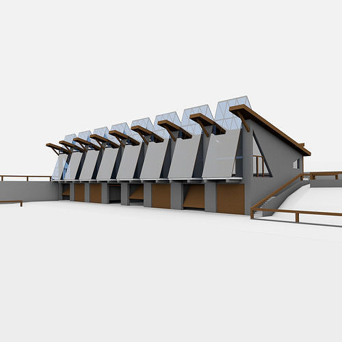 Boathouse 3D model | CGTrader