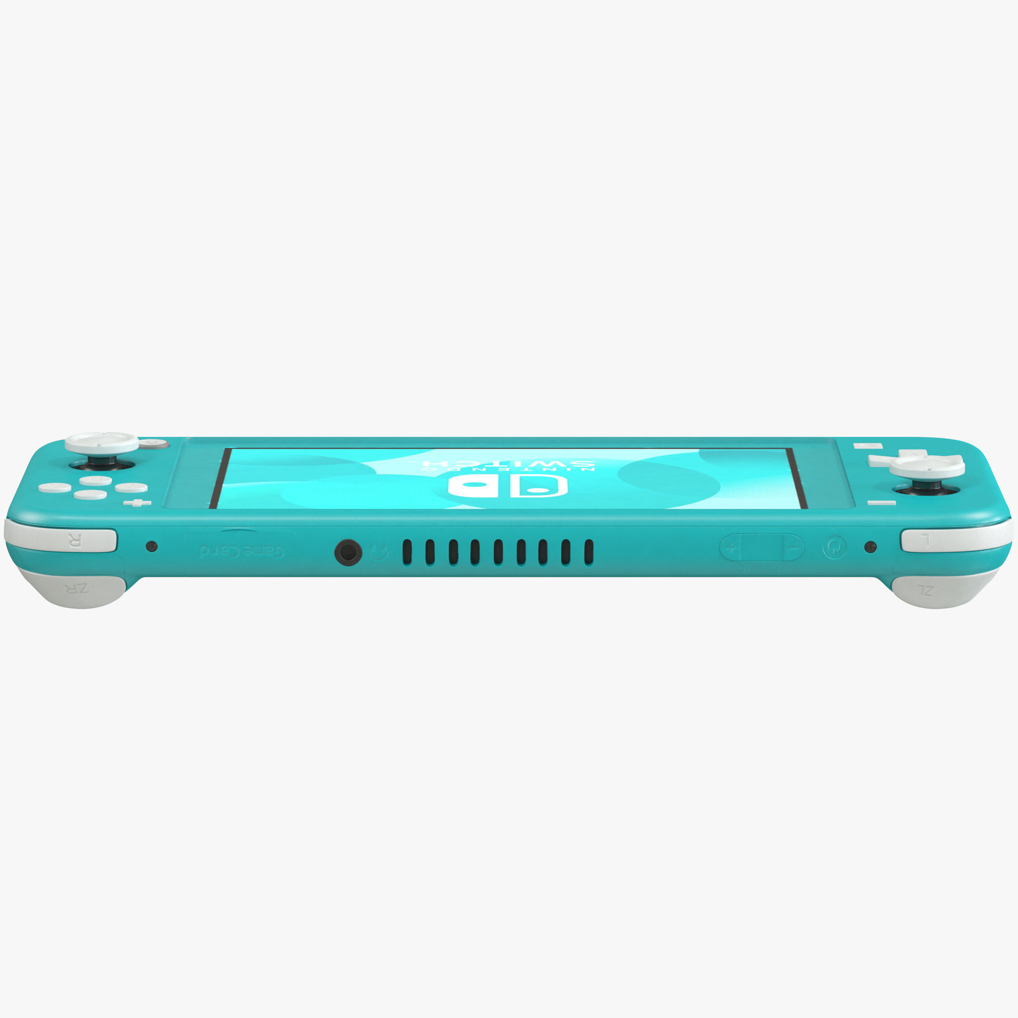 Nintendo Switch Lite - Turquoise 3D model | CGTrader