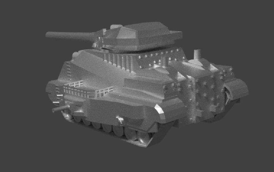 Tank Leviathan1 3D model | CGTrader