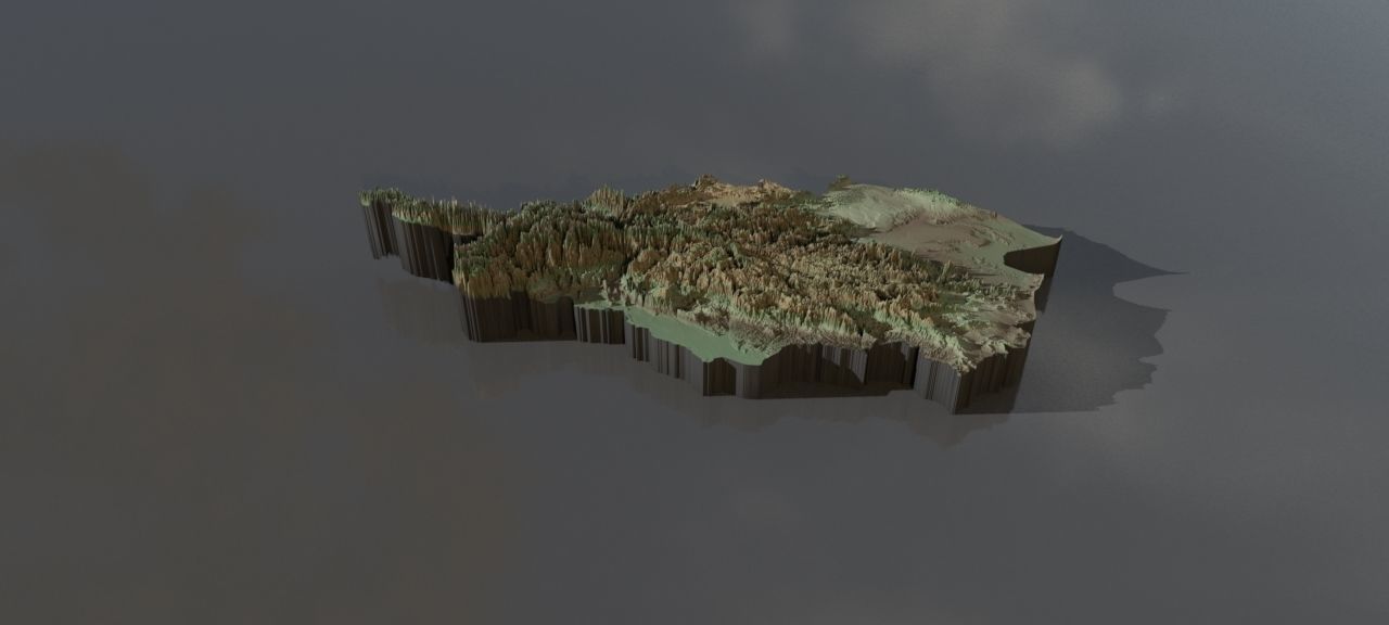 High resolution heightmaps and geometry for Afghanistan Texture | CGTrader