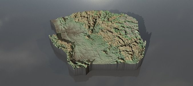 High-resolution heightmaps and geometry for Swaziland Texture | CGTrader