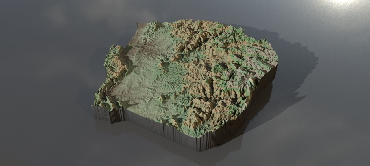 High-resolution heightmaps and geometry for Swaziland Texture | CGTrader