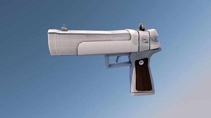 3D model dEag - Custom Made Desert Eagle VR / AR / low-poly | CGTrader