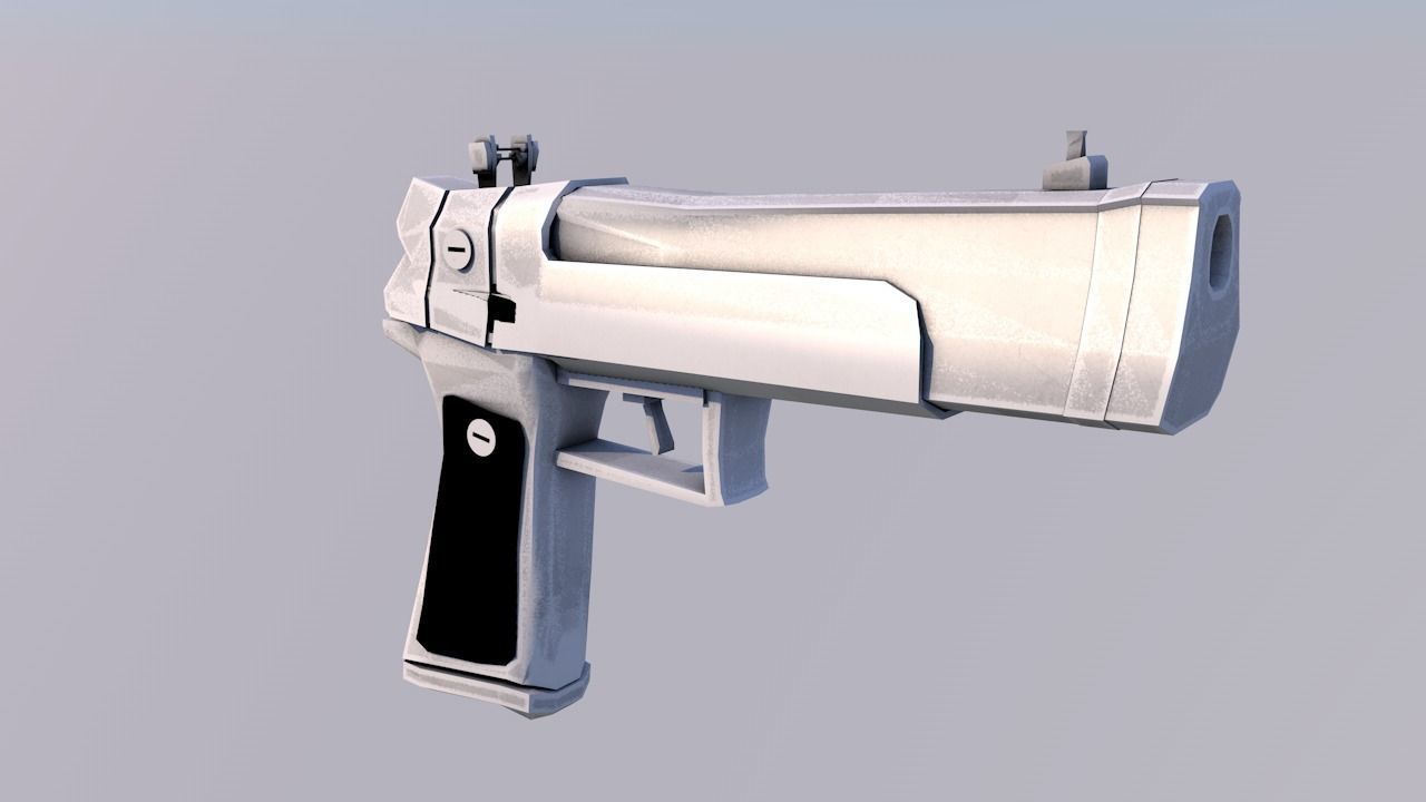 3D model dEag - Custom Made Desert Eagle VR / AR / low-poly | CGTrader