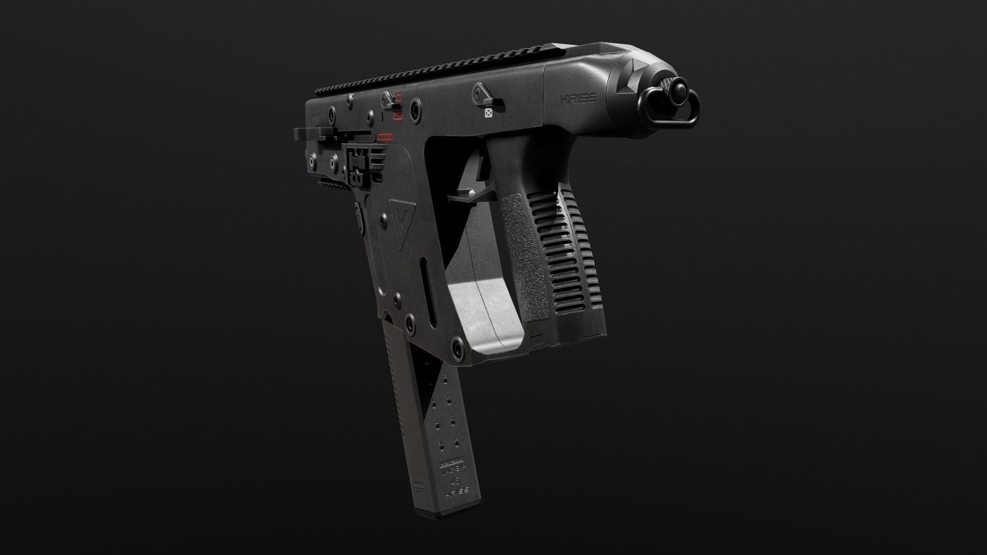 3D model Kriss Vector SMG VR / AR / low-poly | CGTrader