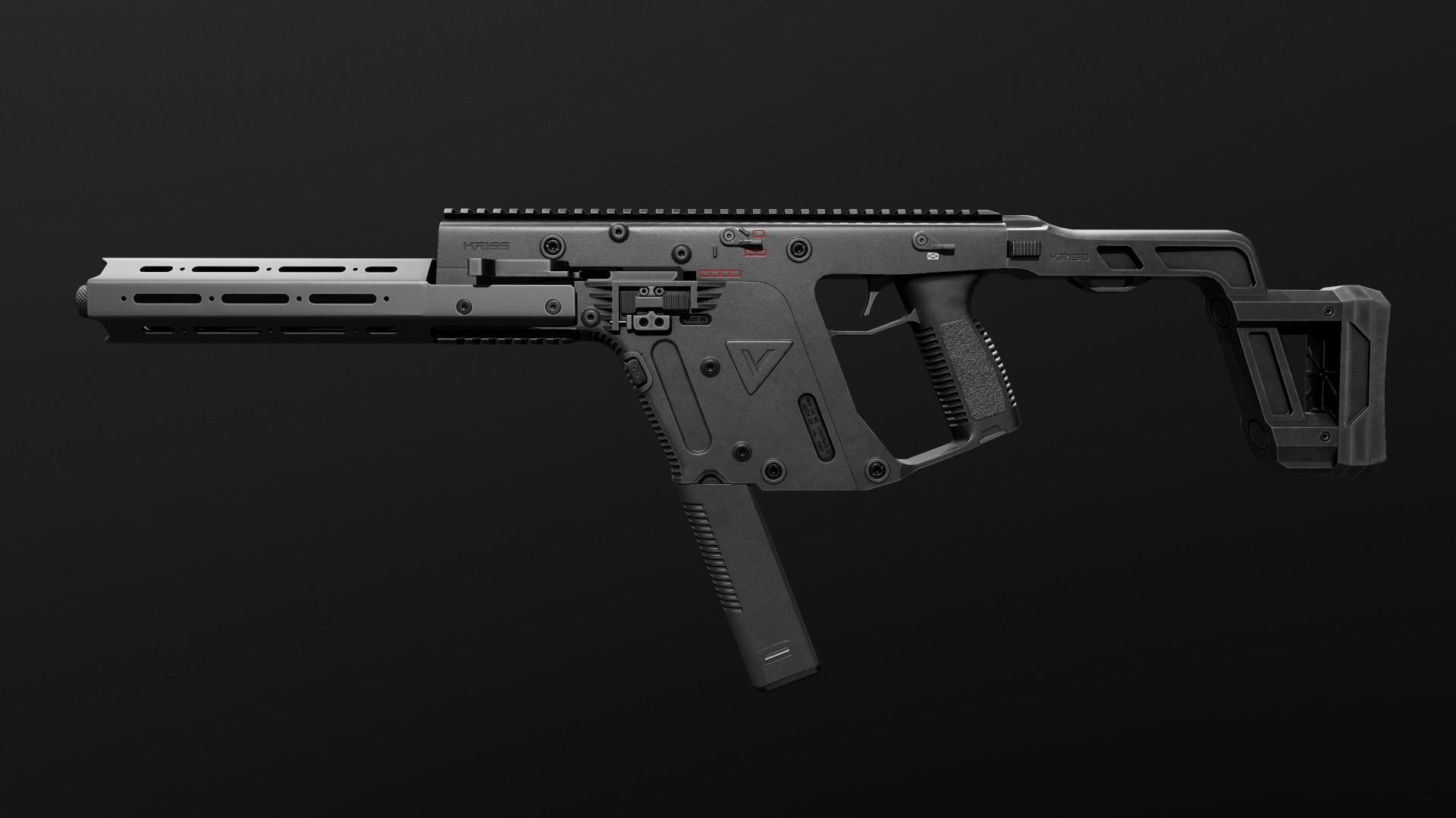 3D model Kriss Vector SMG VR / AR / low-poly | CGTrader