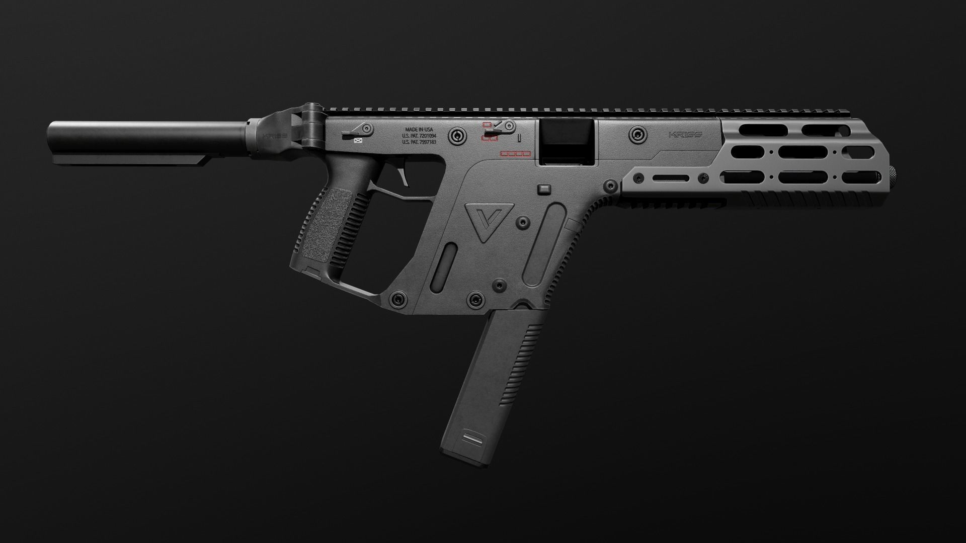 3D model Kriss Vector SMG VR / AR / low-poly | CGTrader