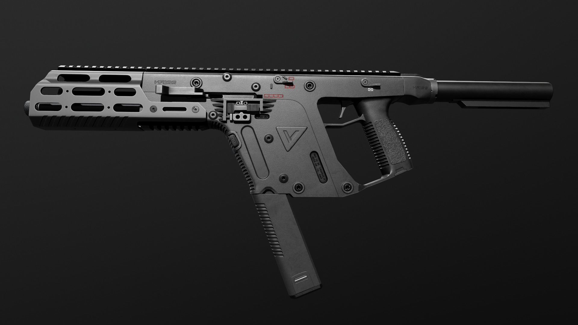 3D model Kriss Vector SMG VR / AR / low-poly | CGTrader