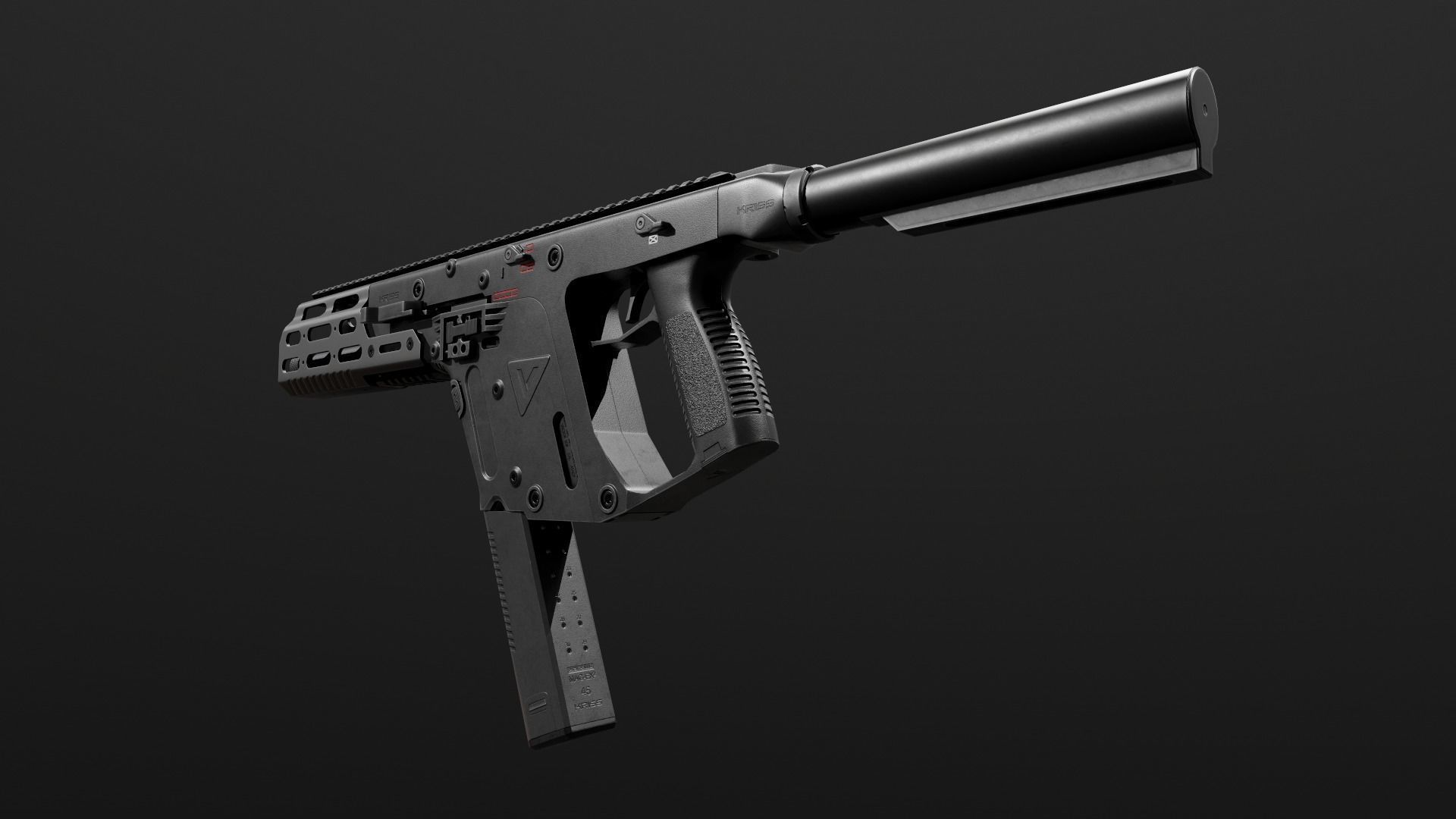 3D model Kriss Vector SMG VR / AR / low-poly | CGTrader