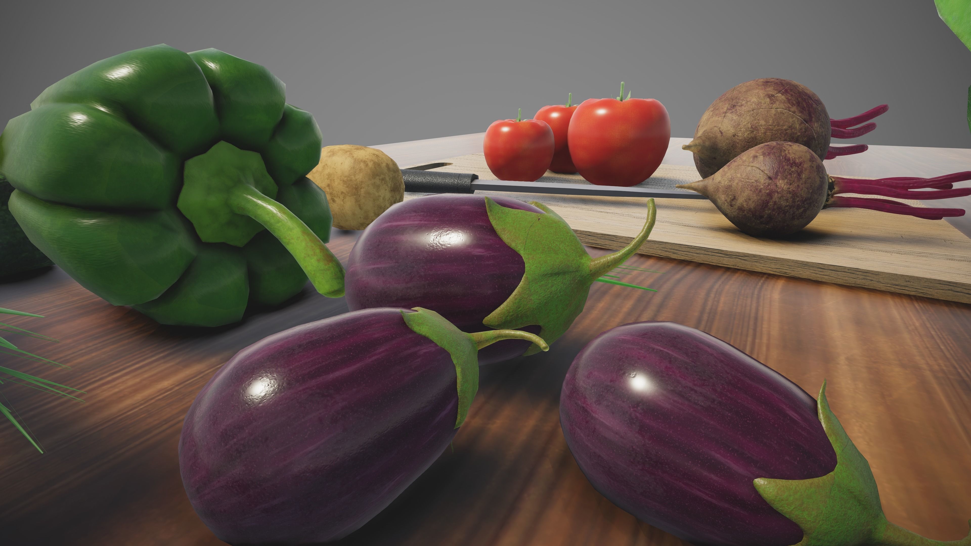 Fruits and Vegetables 3D model | CGTrader