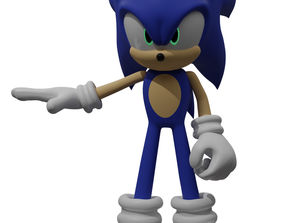 Rigged Sonic 3D Models | CGTrader