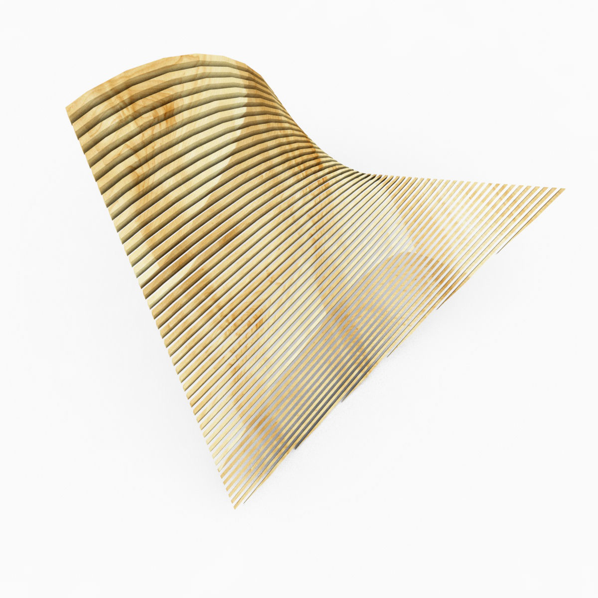 Parametric Abstract Plane 3D model | CGTrader