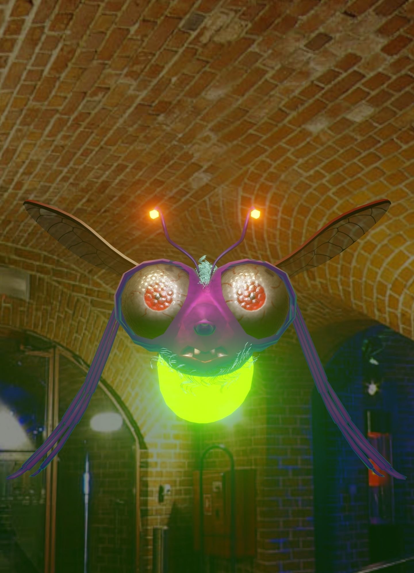 firefly fly 3D model animated rigged | CGTrader