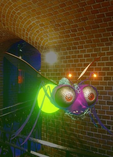 firefly fly 3D model animated rigged | CGTrader