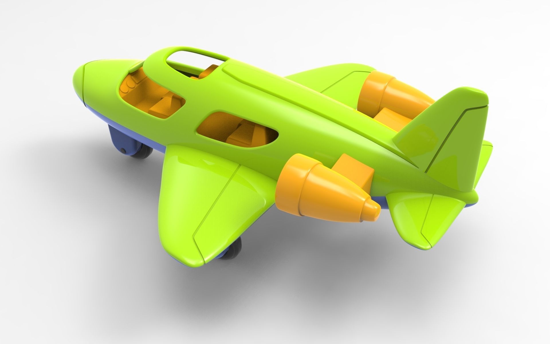 Toy Plane 3D model | CGTrader