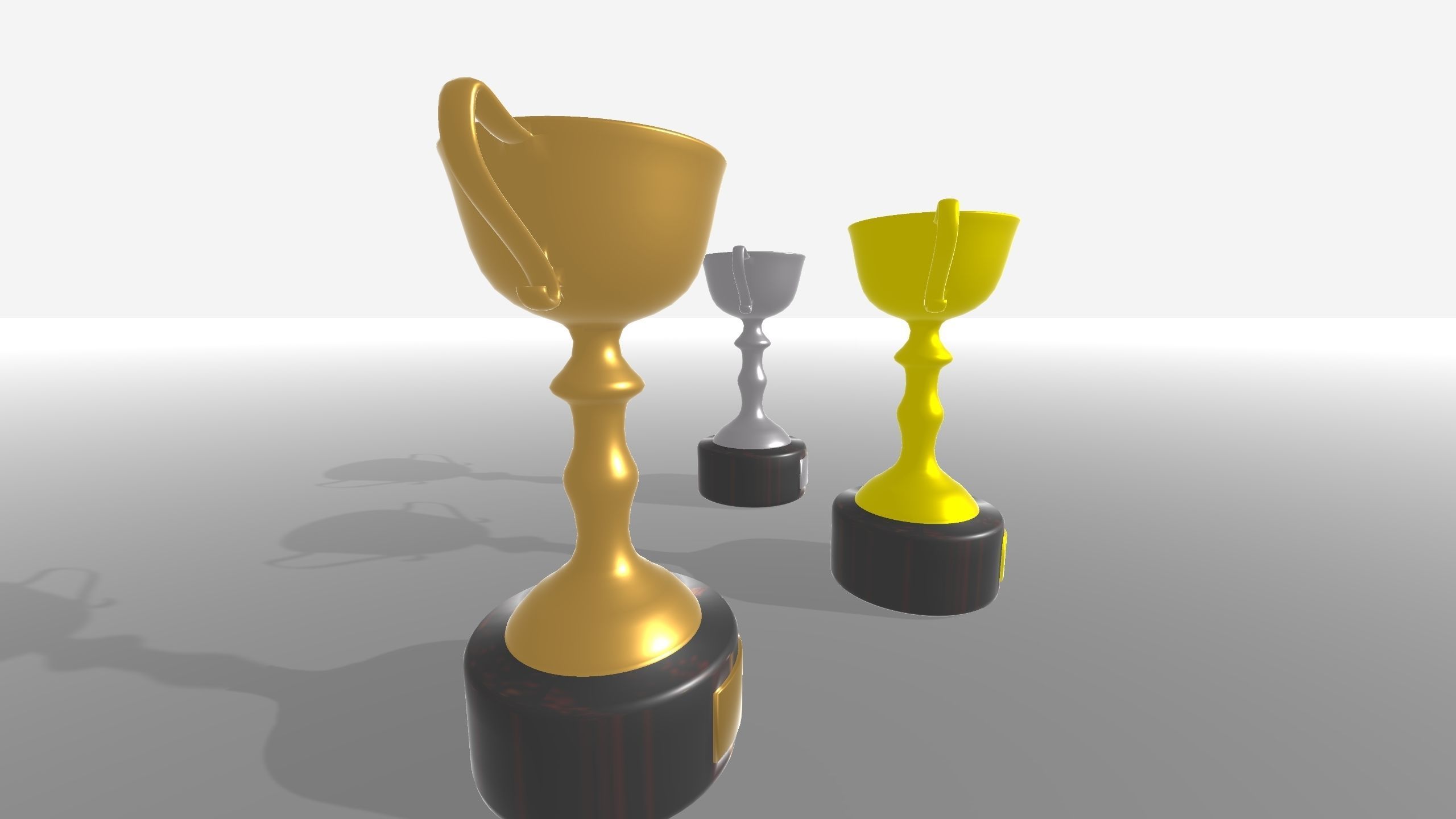 3D model trophy pack VR / AR / low-poly | CGTrader