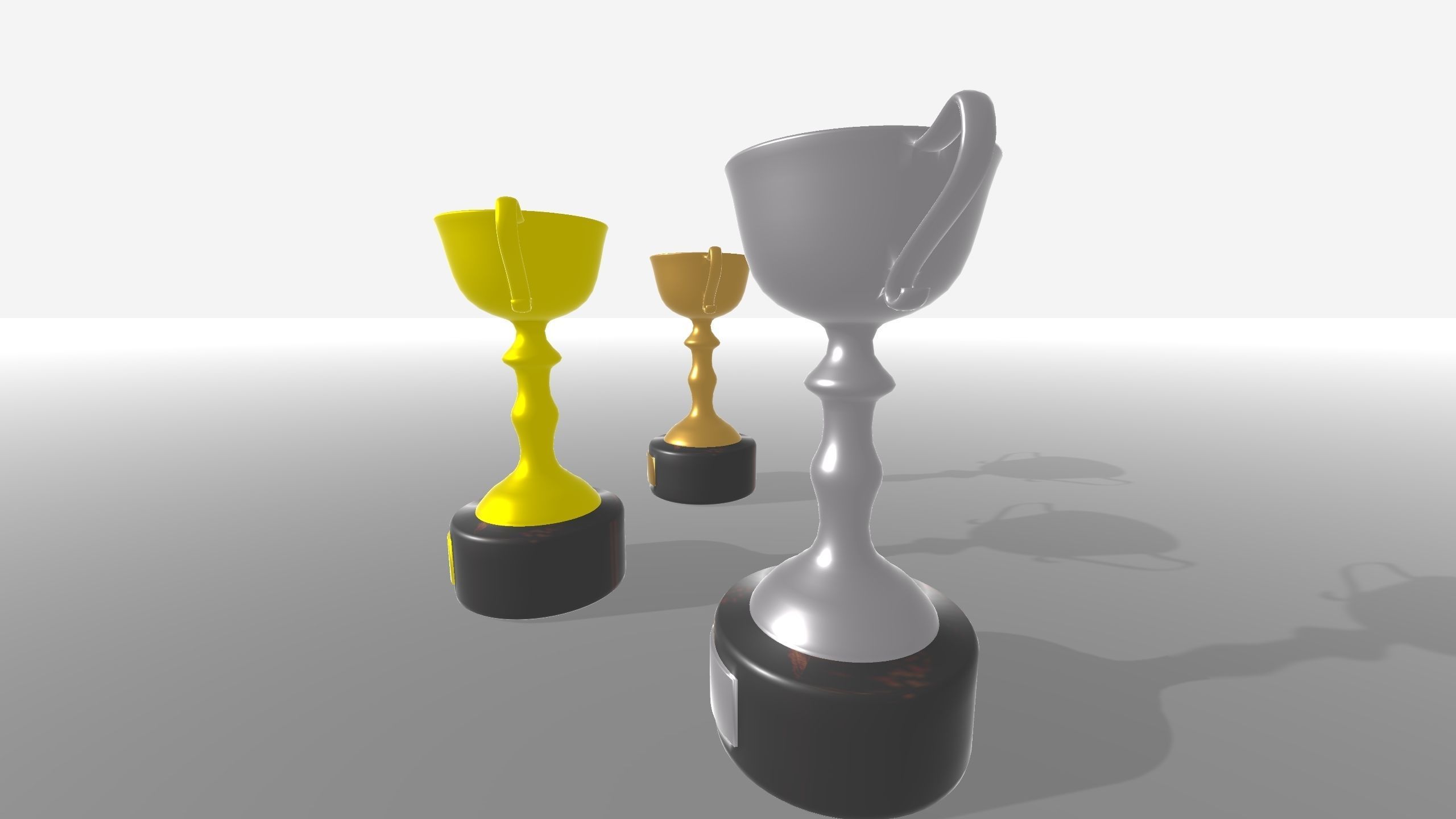 3D model trophy pack VR / AR / low-poly | CGTrader