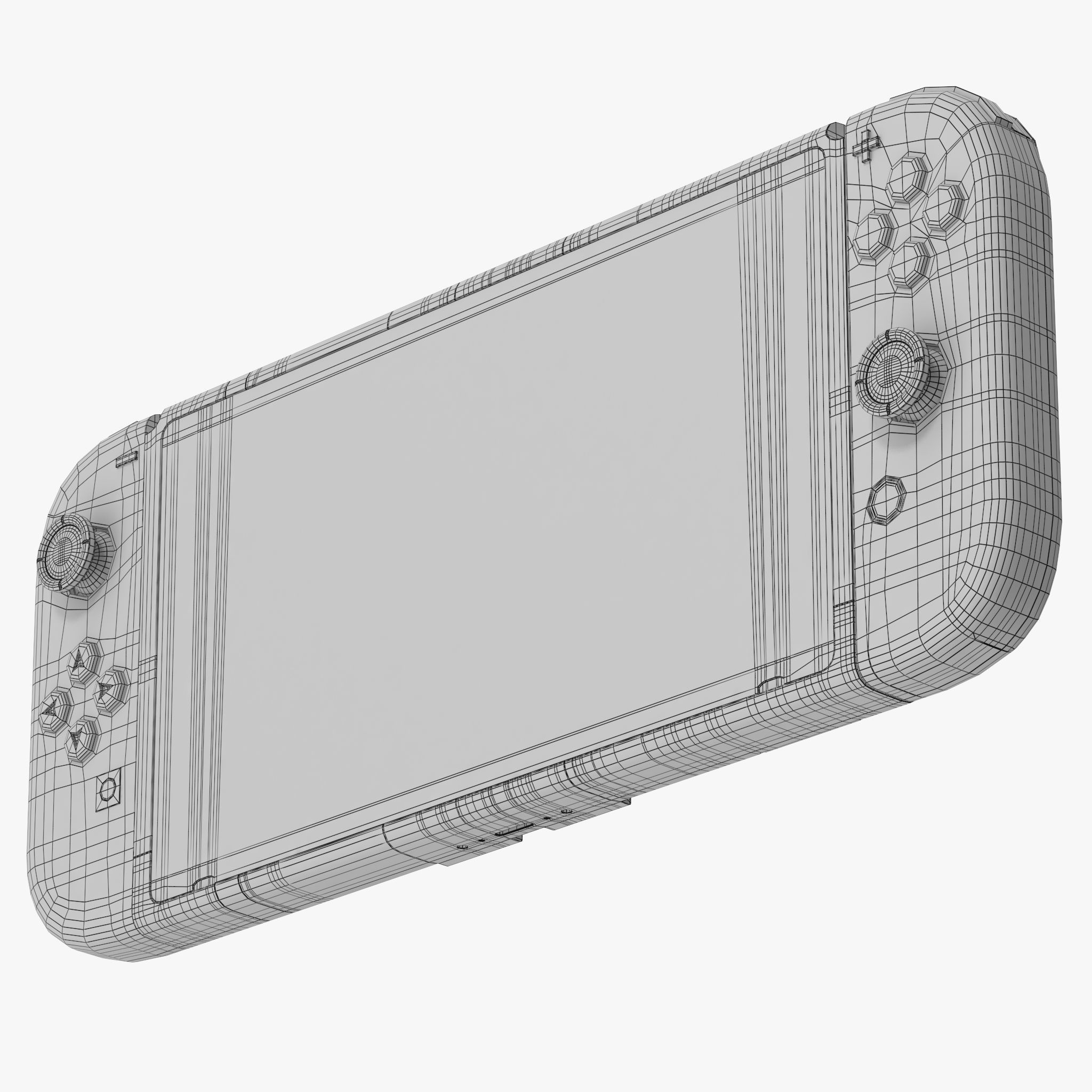 Nintendo Switch with Gray Joy-Con 3D model | CGTrader