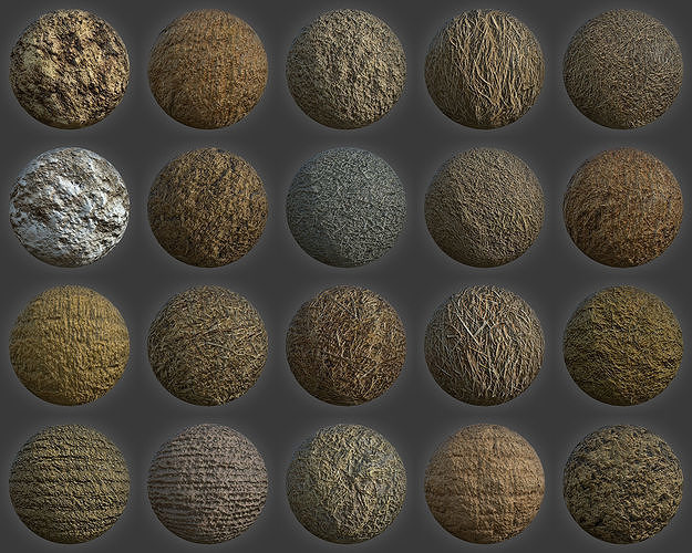 20 Hay and Manure PBR Texture | CGTrader