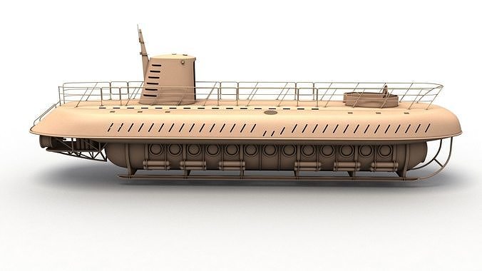 Atlantis Submarine 3D model | CGTrader