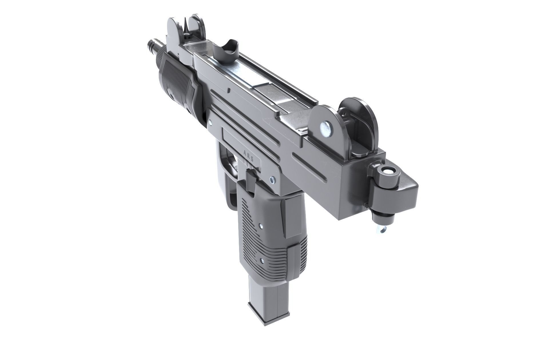 Submachine UZI 3D model | CGTrader